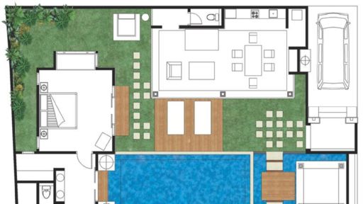 Villa Alex in Seminyak, Bali (2 bedrooms) - Best Price & Reviews!